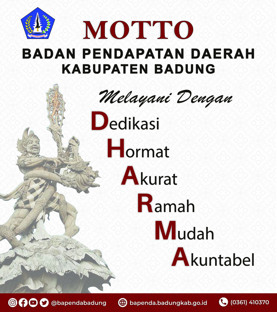 Motto Pelayanan | Bapenda Badung